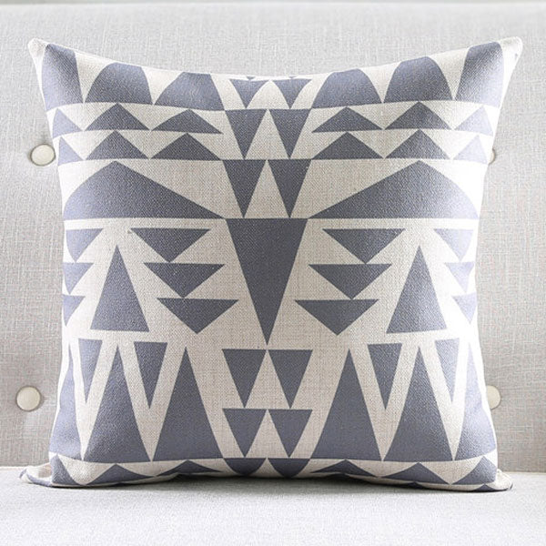 Grey Design Abstract Cushion Cover For Sale Australia